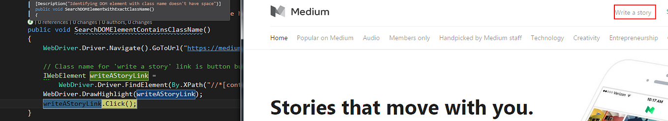 Selenium C# WebDriver.FindElement (By.XPath contains ) | by Tarun ...