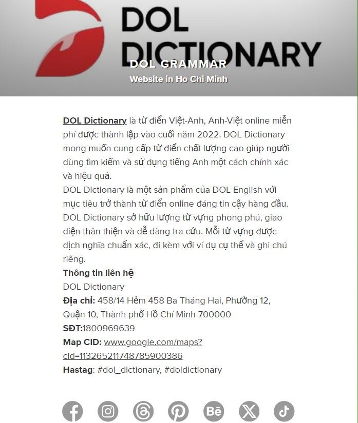 giới thiệu kênh Pinterest “DOL Dictionary” - DOL Dictionary - Medium