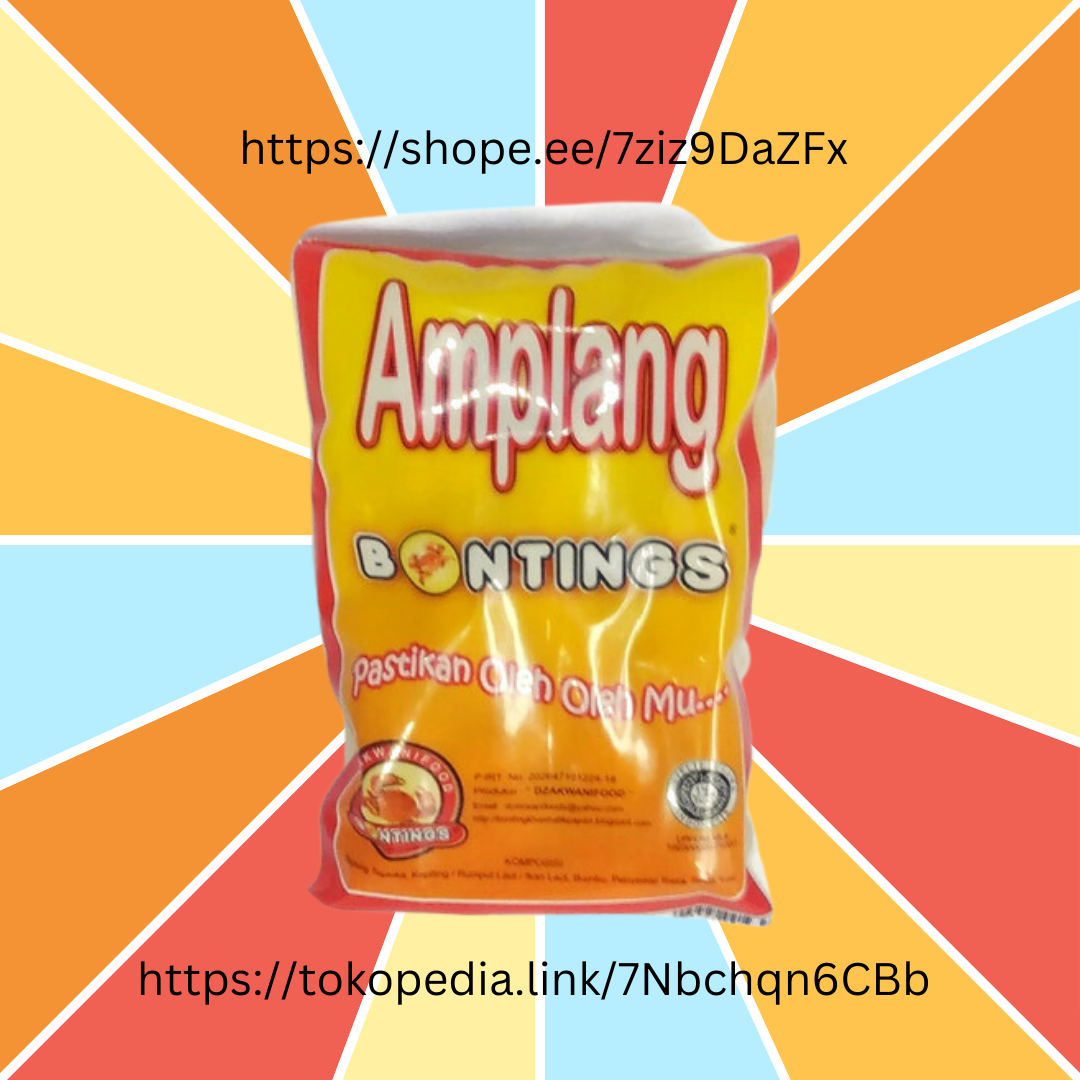 100 GRAM CEMILAN AMPLANG ASLI RASA ORIGINAL IKAN TENGIRI, | by SYR ...