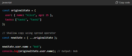 Shallow vs. Deep Copying in React: Essential Knowledge for Efficient State Management | by Mgarg ...