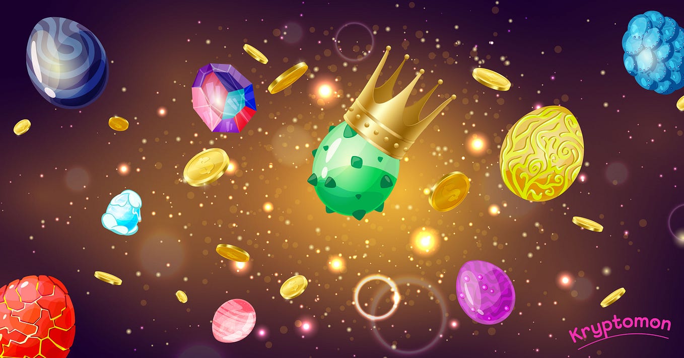 It all starts with a simple Egg.. Introducing the Kryptomons’ world ...
