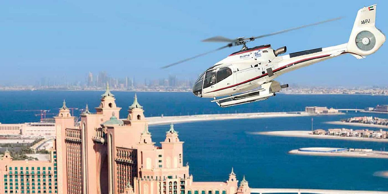 Spectacular Helicopter Tours in Dubai: Aerial Thrills Await! | by Mona ...