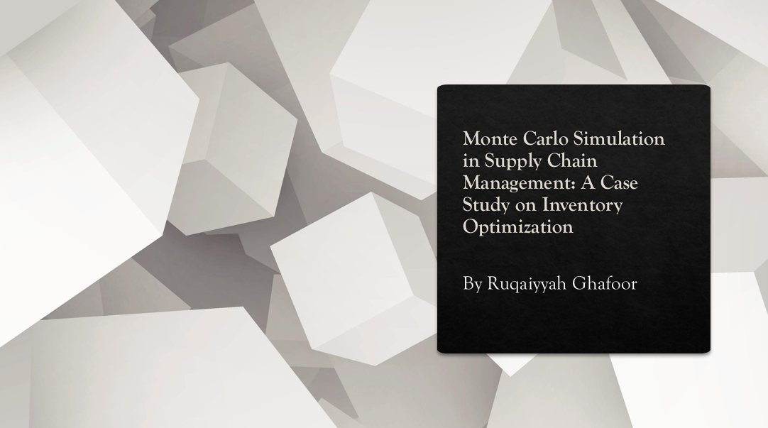 “Optimizing Investment Portfolios: A Monte Carlo Simulation Case Study ...