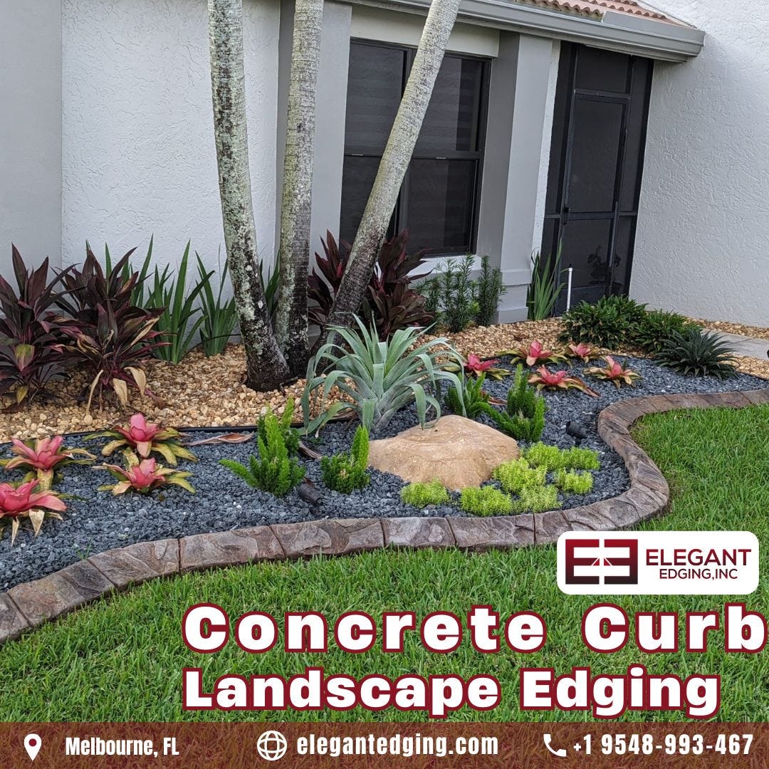 ndsConcrete Landscape Edging in Melbourne, FL - Elegant Edgings Inc ...