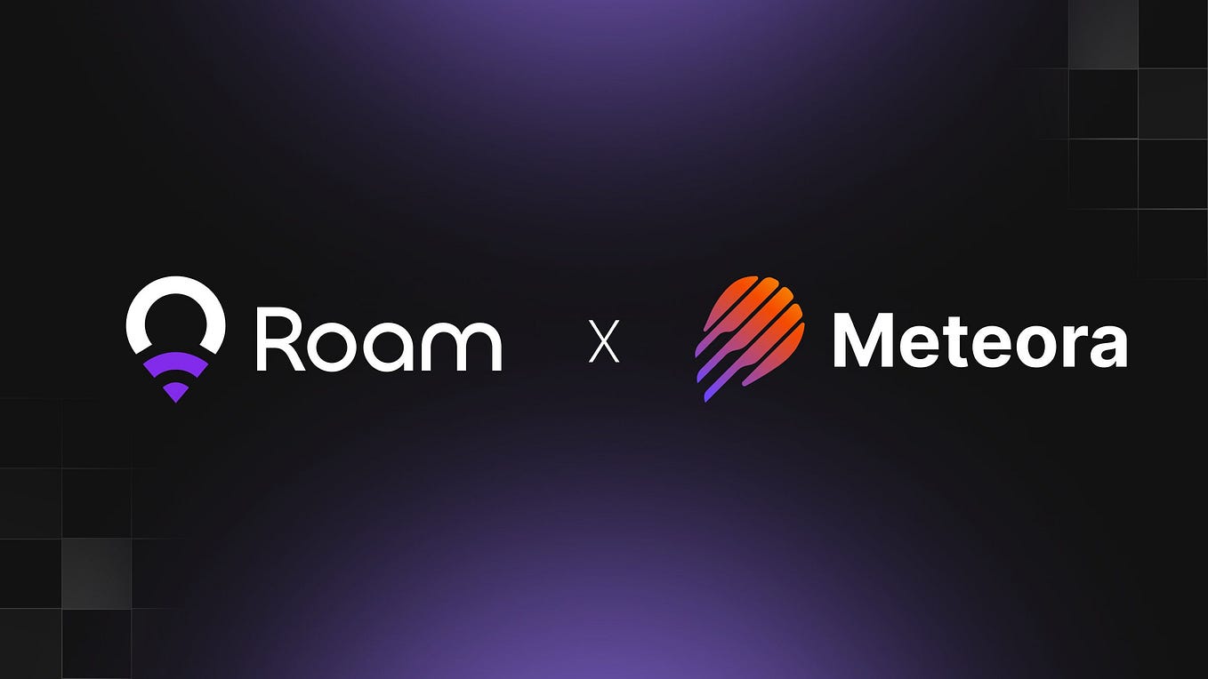 Roam - Web3 DePIN WiFi and eSIM Network Download the Roam app to join a ...