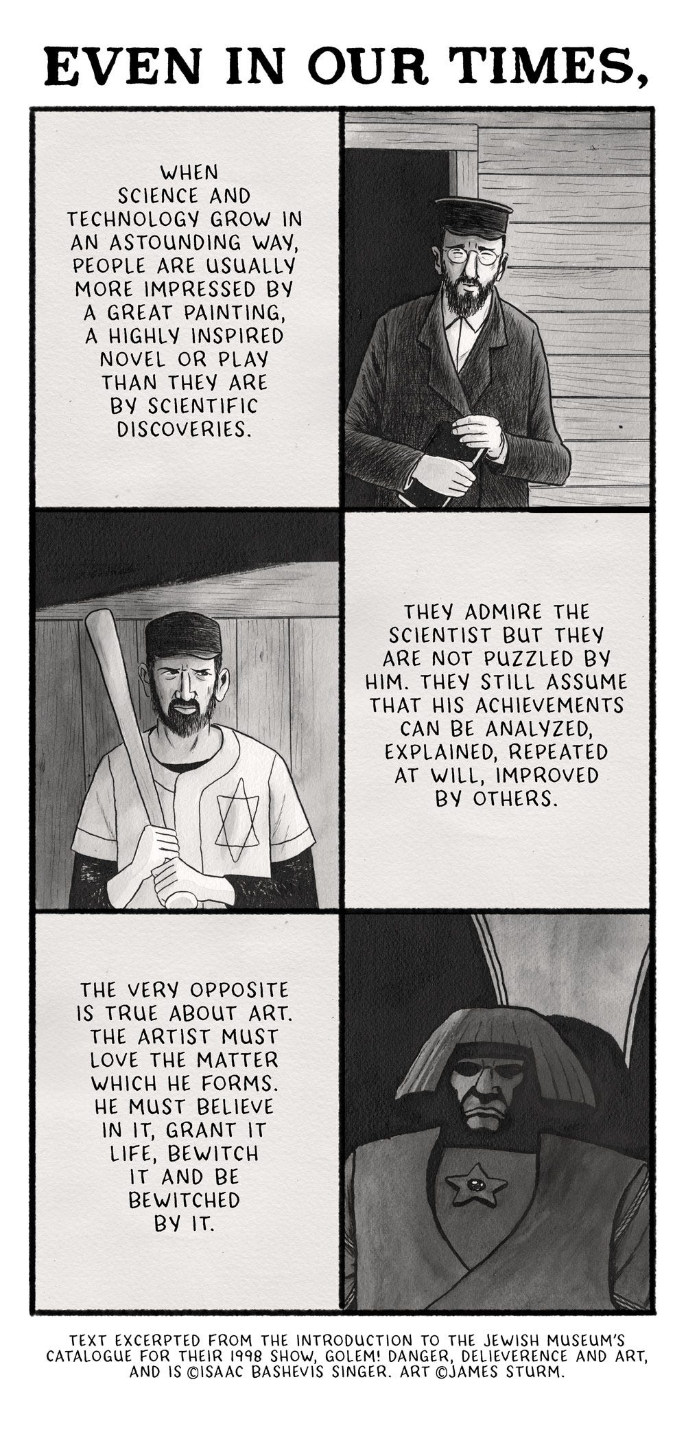 Writer’s Block: A Cartoonist’s Guide | by James Sturm | cartoonstudies ...