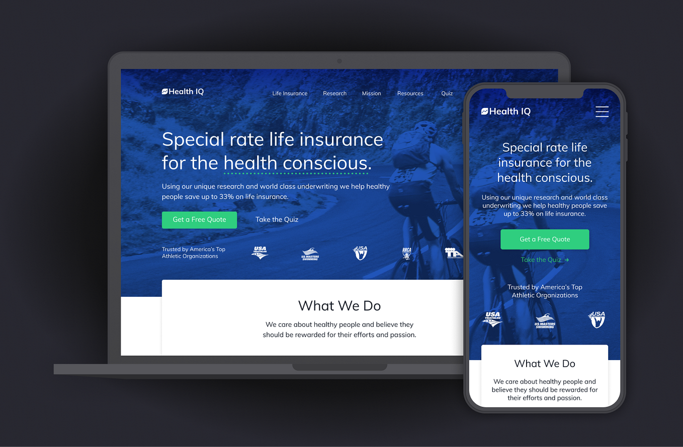 Health IQ, Part II: Product & UI. Highlights from my UI & Product work ...
