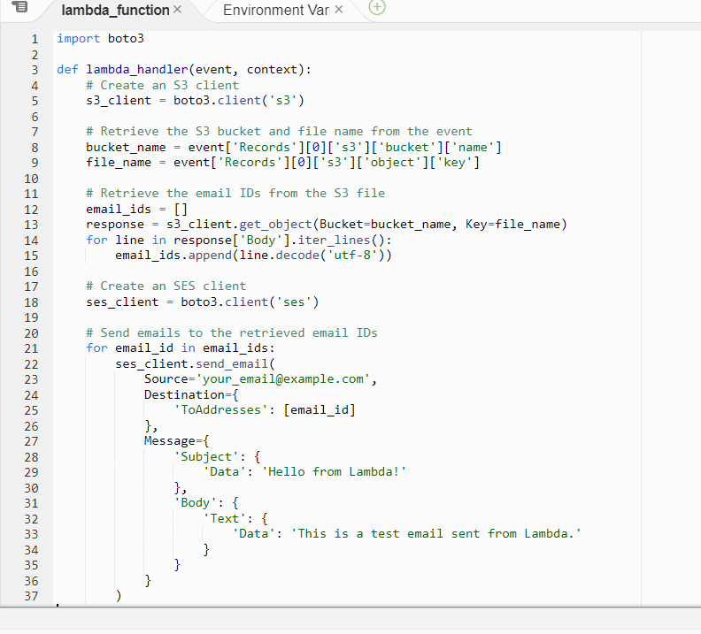 To integrate AWS Lambda with services like Amazon S3 and then connect it to API Gateway, you can ...