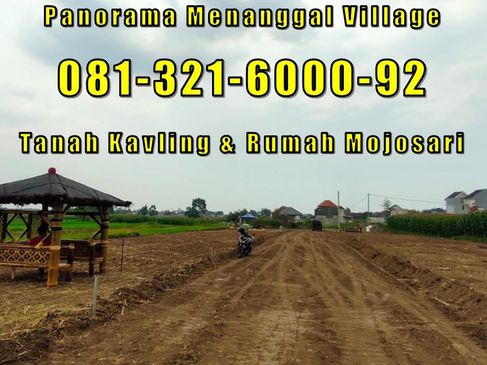 LOKASI STRATEGIS! 081–321–6000–92 Tanah Kavling dekat RSUD Prof Dr Soekandar Mojosari Mojokerto ...