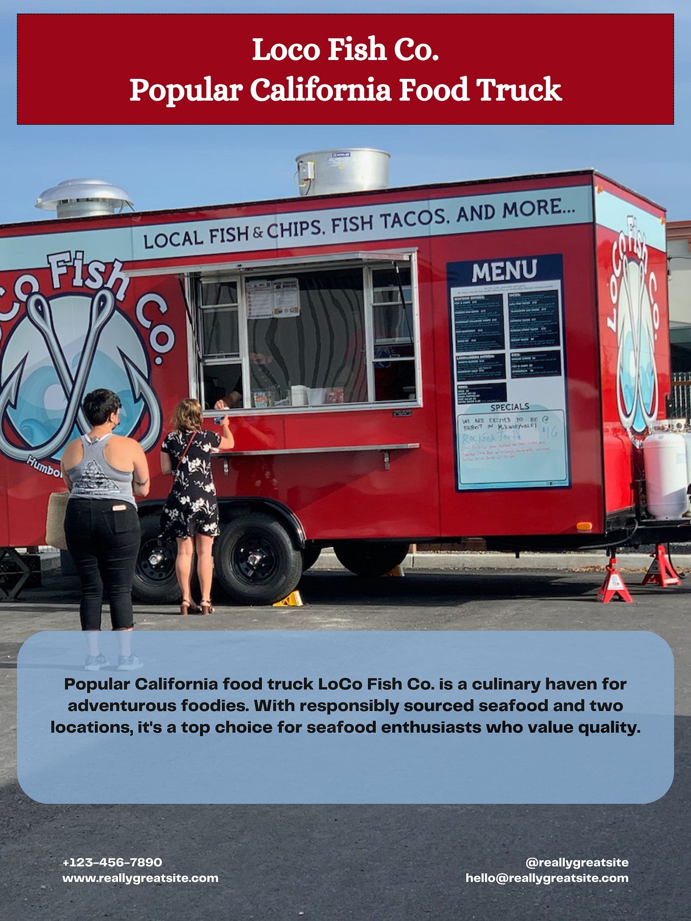 Loco Fish Co — Ultimate Food Truck Destination - Loco Fish Co - Medium