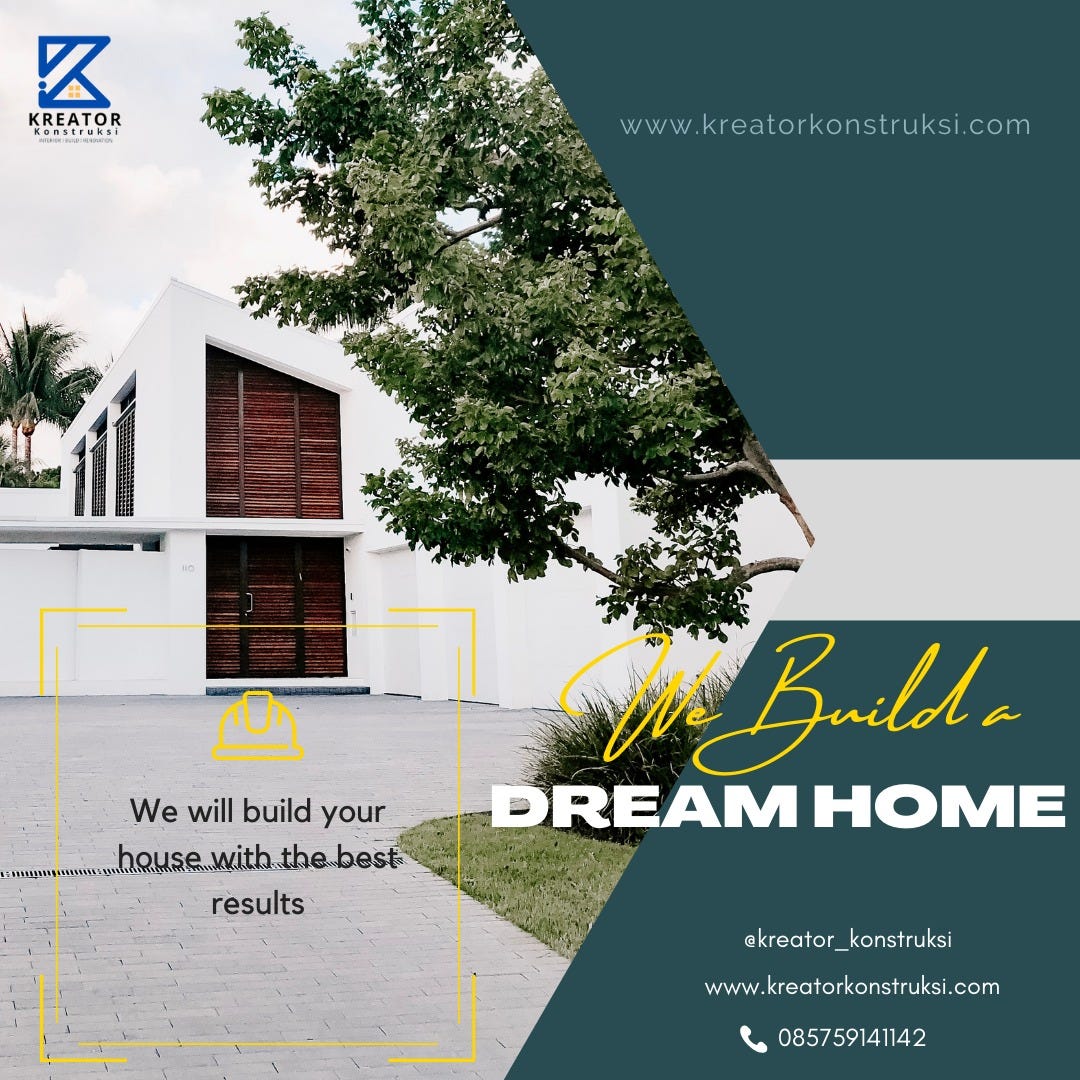 Jasa Bangun / Renovasi Rumah Terbaik di Sumur Bandung — Kreator Konstruksi | by Kreator ...