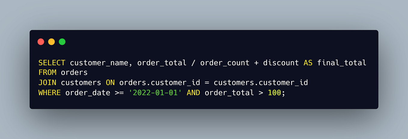 UNBOUNDED Clause in SQL. Though seldom used, the UNBOUNDED… | by Abhik ...