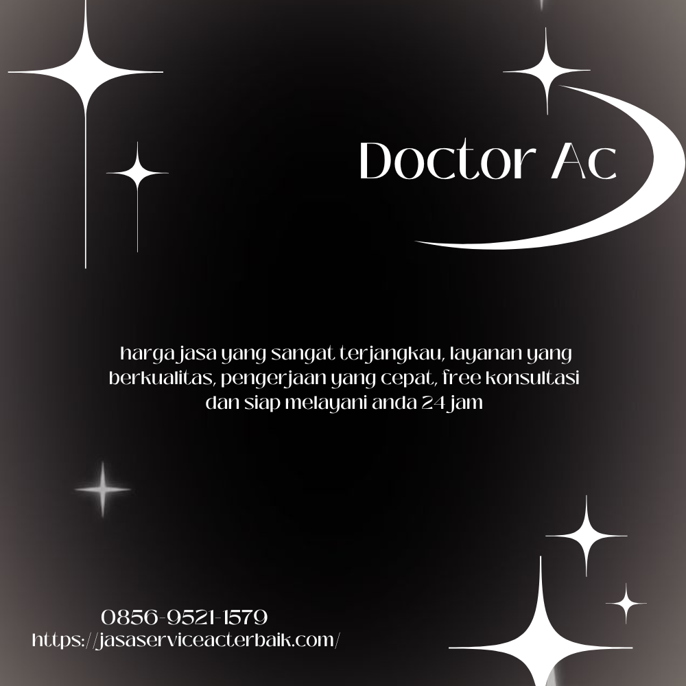 TERJAMIN, Call 0856–9521–1579, Isi Freon AC Setu Docter AC ...