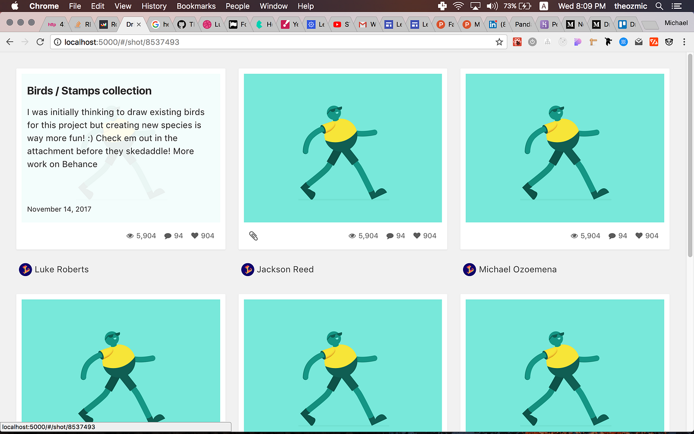 Dribbble Clone Devlog #4. Devlog articles of a Dribbble clone… | by Michael Ozoemena | Afwican ...