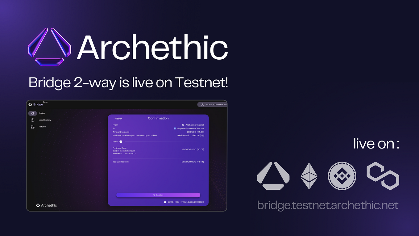 Archethic (UCO) Bridge Bug Bounty | by Archethic Editorial | Archethic | Medium