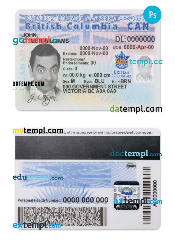 Malaysia driving license template in PSD format | by Doctempl | Medium
