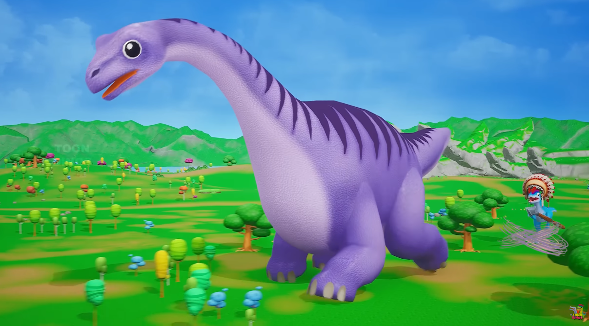 Laugh Out Loud With Stegosaurus and T Rex Hilarious Fart Comedy Cartoon ...