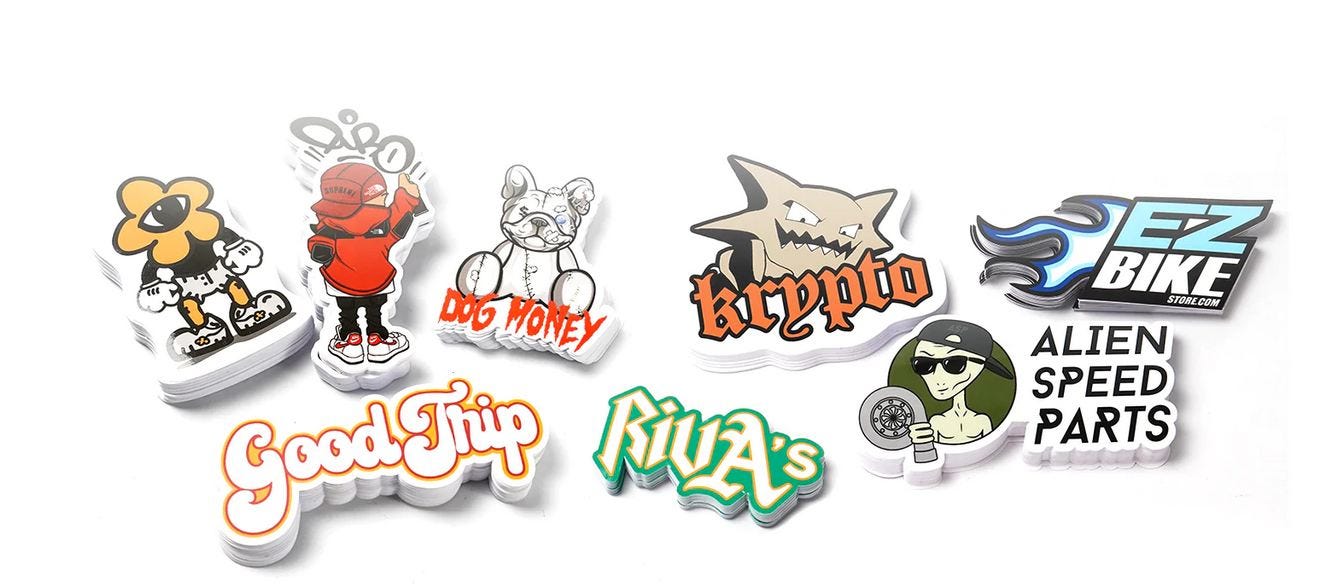 Label Ideas: 5 Ways of Using Die Cut Custom Stickers | by Deer Sticker ...