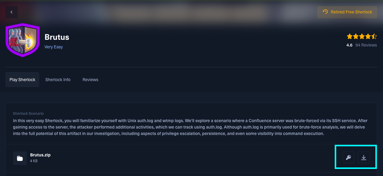 Brutus. HackTheBox Sherlocks | by Genshi | Medium