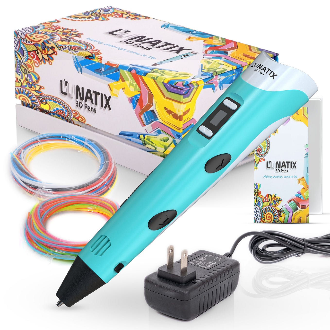 3D pen for beginners - Lunatix 3D Pen - Medium