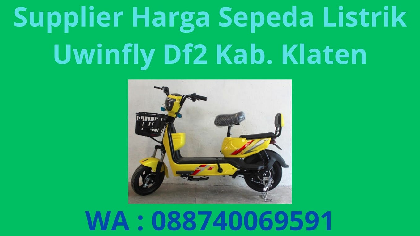 Promo Motor Listrik Uwinfly Roda 3 Kab. Kudus, Wa. 088740069591 | by ...