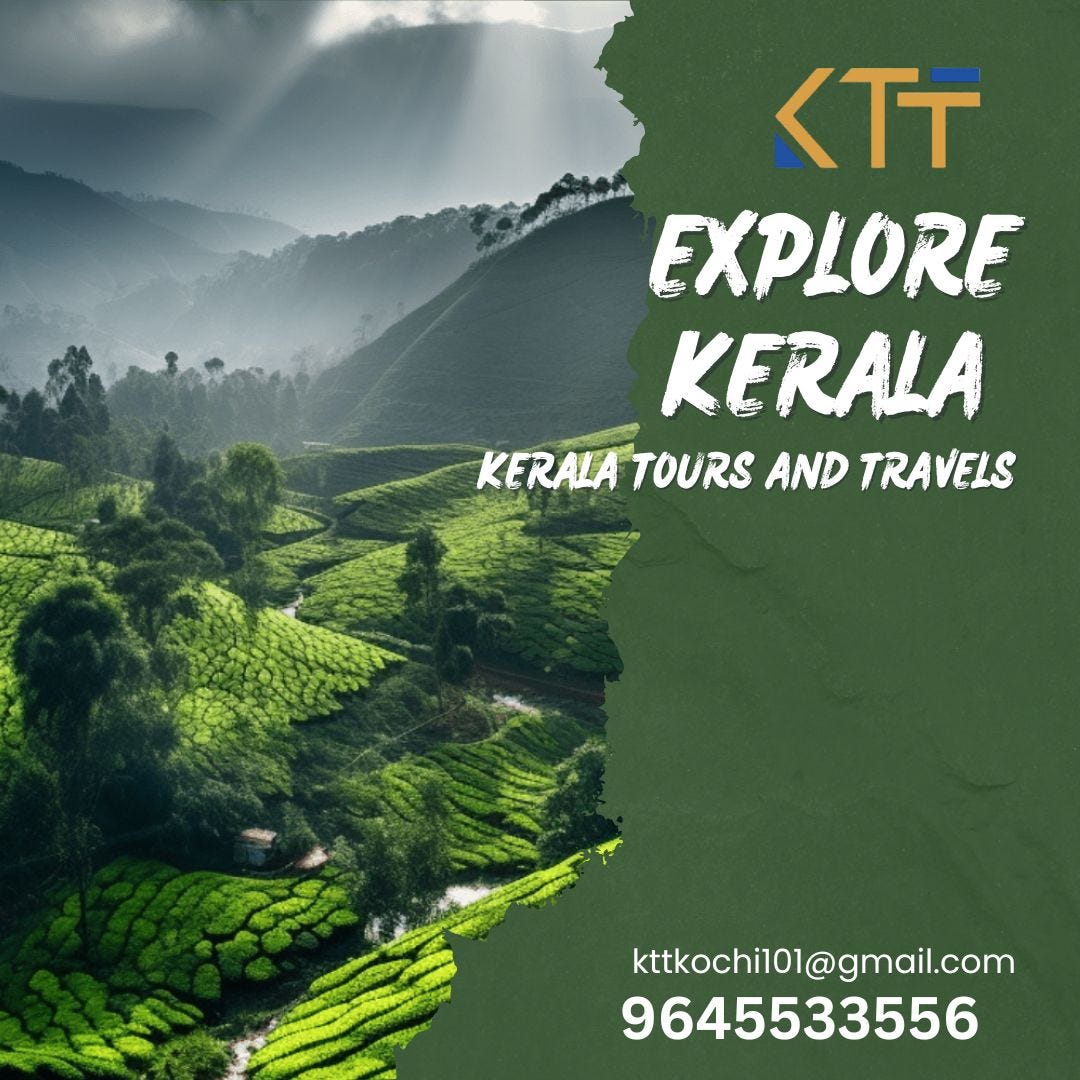 Kerala tour package | Kerala travels | Kerala travel and planers | by Kttkochi | Aug, 2024 | Medium
