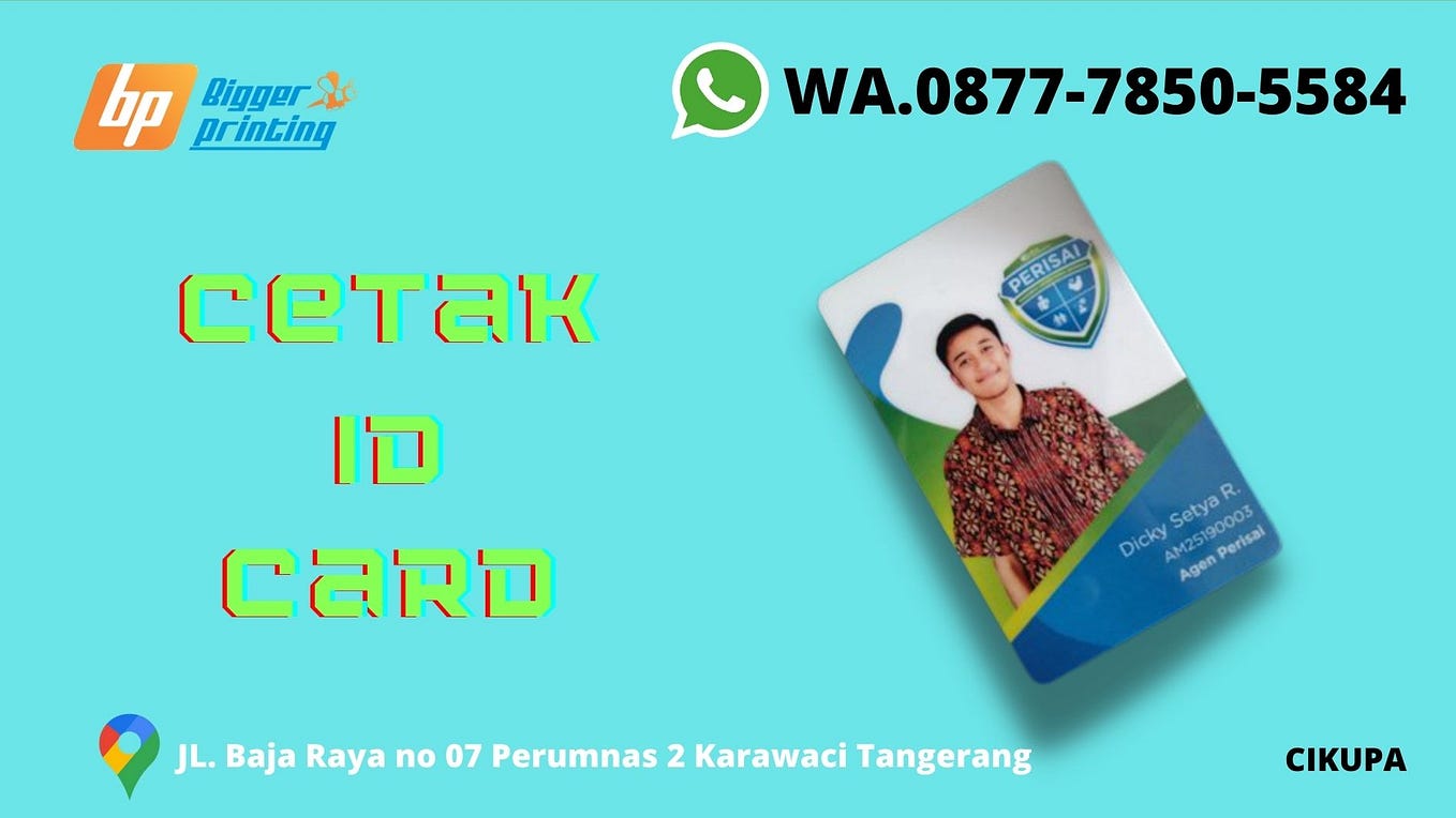 EXPRESS, WA./CALL 0877–7850–5584, Cetak Id Card di Karawaci Tangerang ...