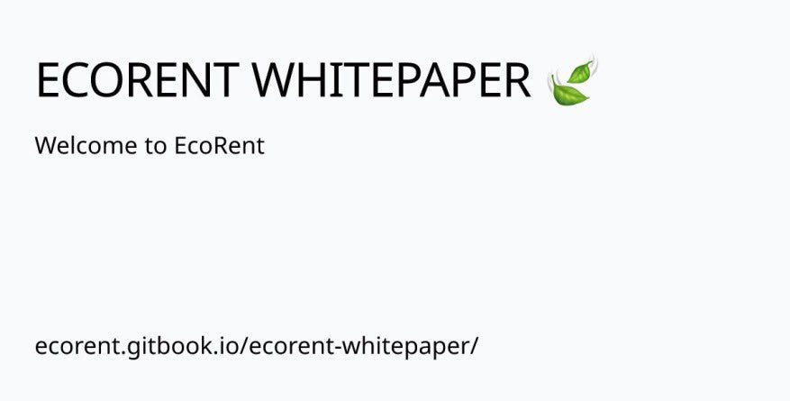 Introduction EcoRent - EcoRent - Medium