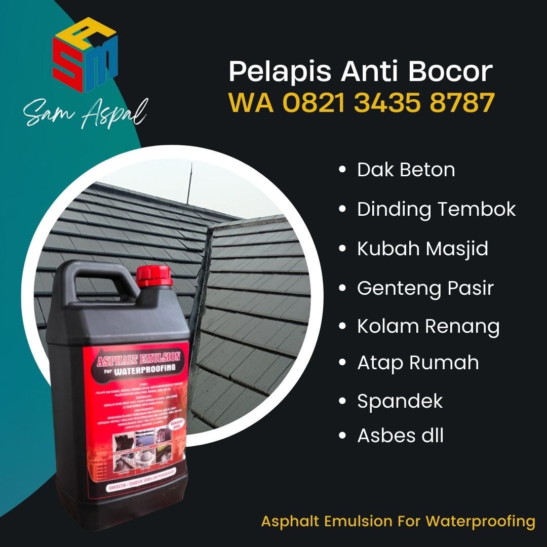 Rekomendasi Jasa Waterproofing Terbaik di Jakarta Sam Aspal | by Jasa ...