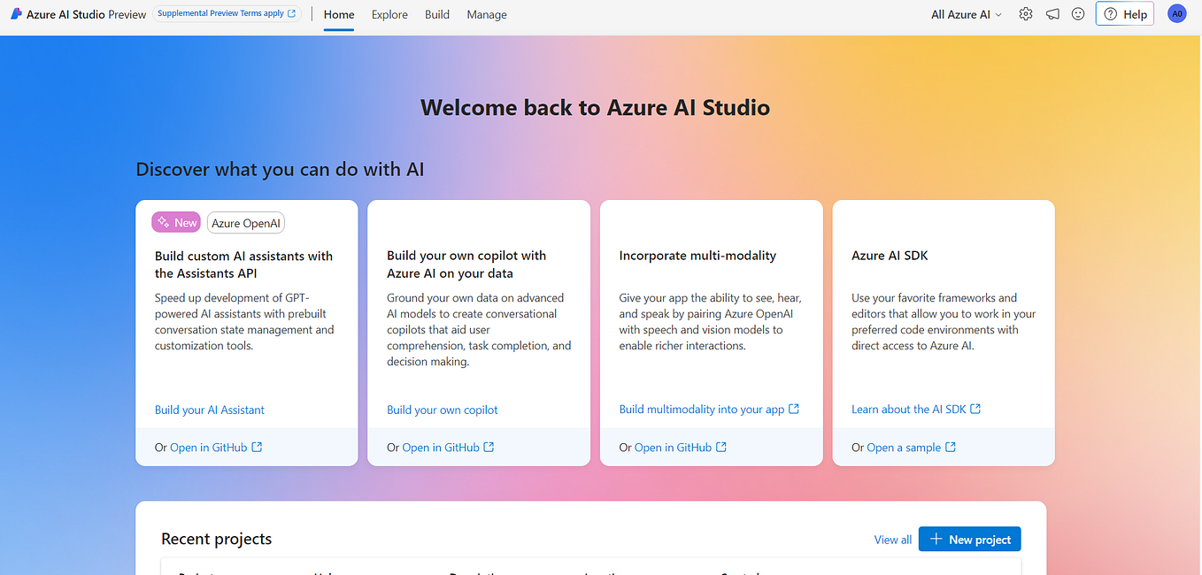 Azure OpenAI Playground. Overview of language models and… | by ...