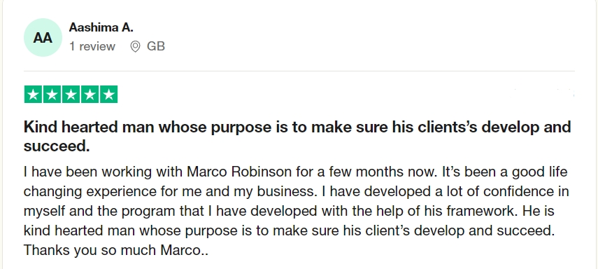 Marco is amazing! | Marco Robinson Reviews - Marco Robinson - Medium