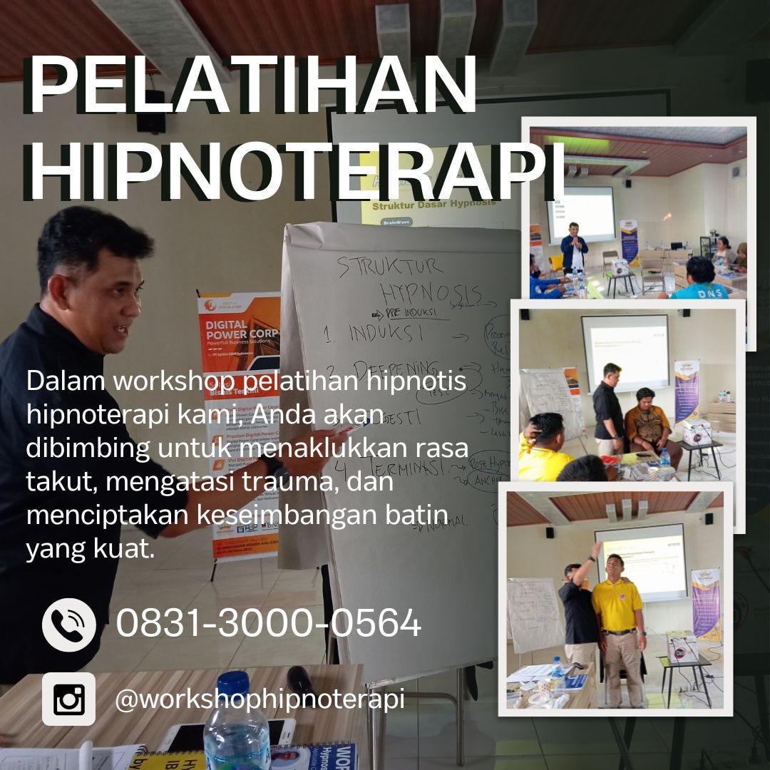 HEMAT BIAYA, WA 0831–3000–0564, Workshop, Lampung - workshophipnoterapiberlisensi - Medium