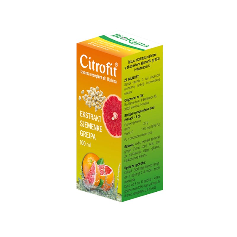 Citrofit 30ml (ekstrakt sjemenki grejpa) za imunitet | by ...