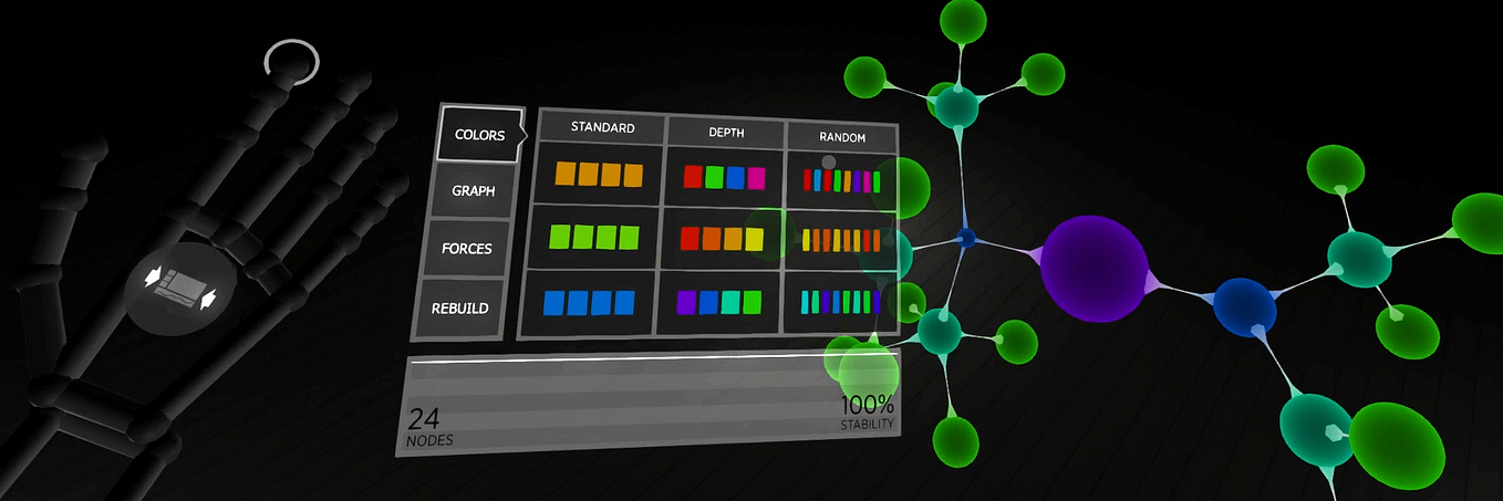 DevUp: Force-Directed Graph in VR | by Zach Kinstner | Medium