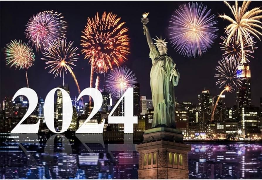 New Year’s Eve Fireworks Miami 2024 (🔴LIVESTREAM) - Christy - Medium