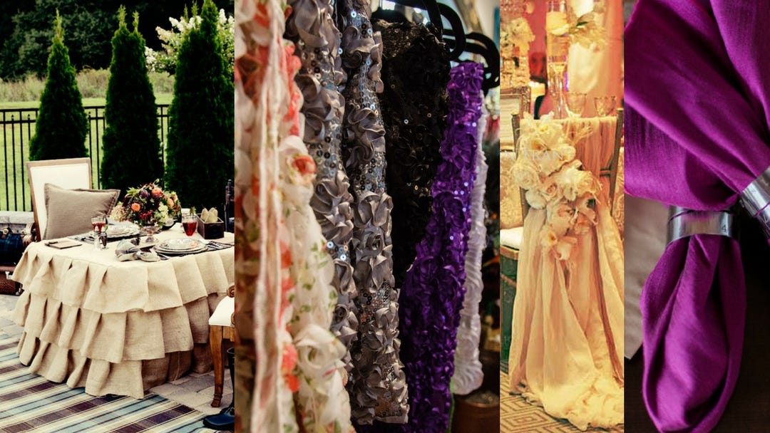Crystal Lake Linen Rental Company | Affordable Rental Service of Table ...