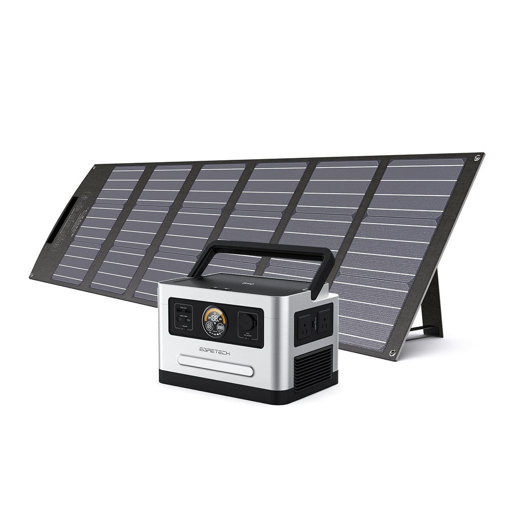 Sonic 600W Portable Power Station+100W Portable Solar Panel | by egretech | Medium
