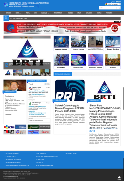Proses UX: Redesign Website Kominfo | by Prama Aditya | Medium