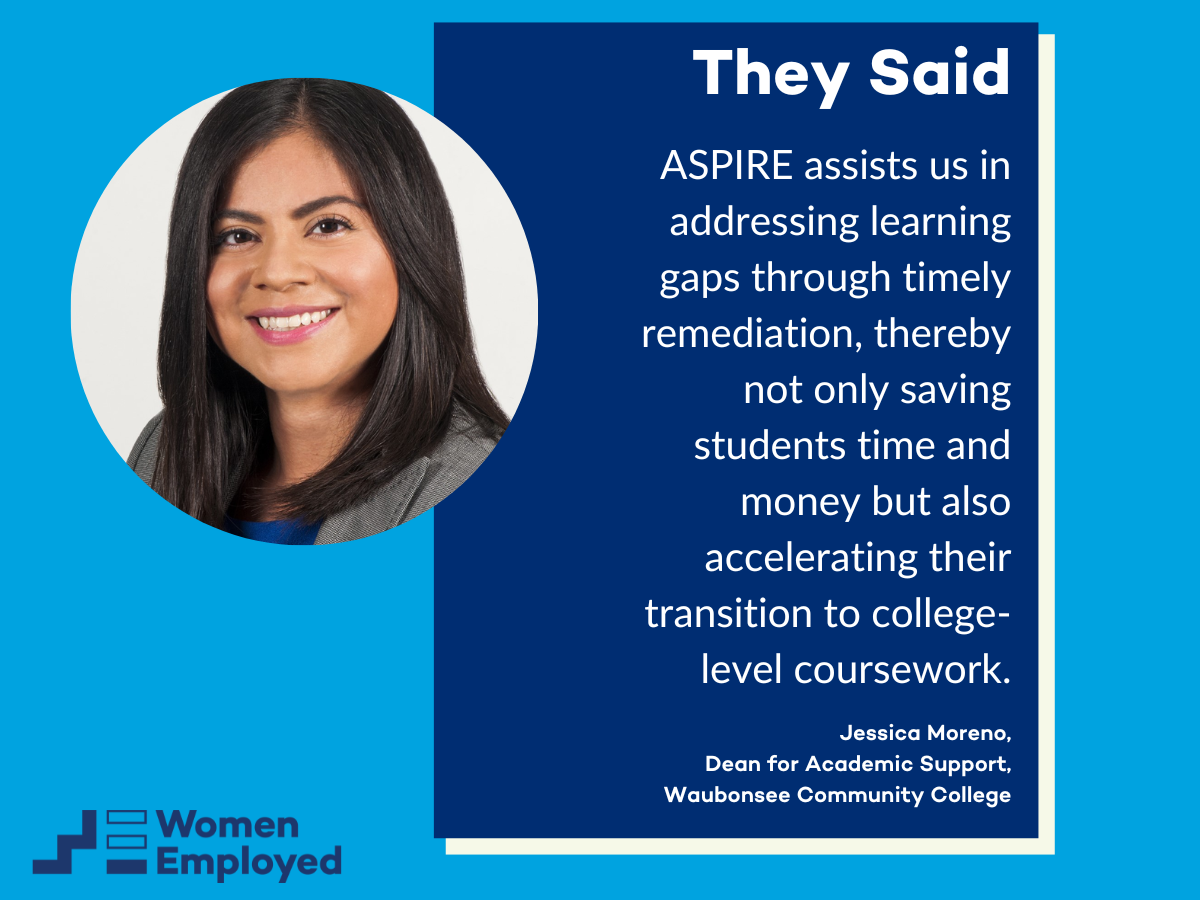 ASPIRE Speaker Series — Angell Howard | by Women Employed | ASPIRE ...