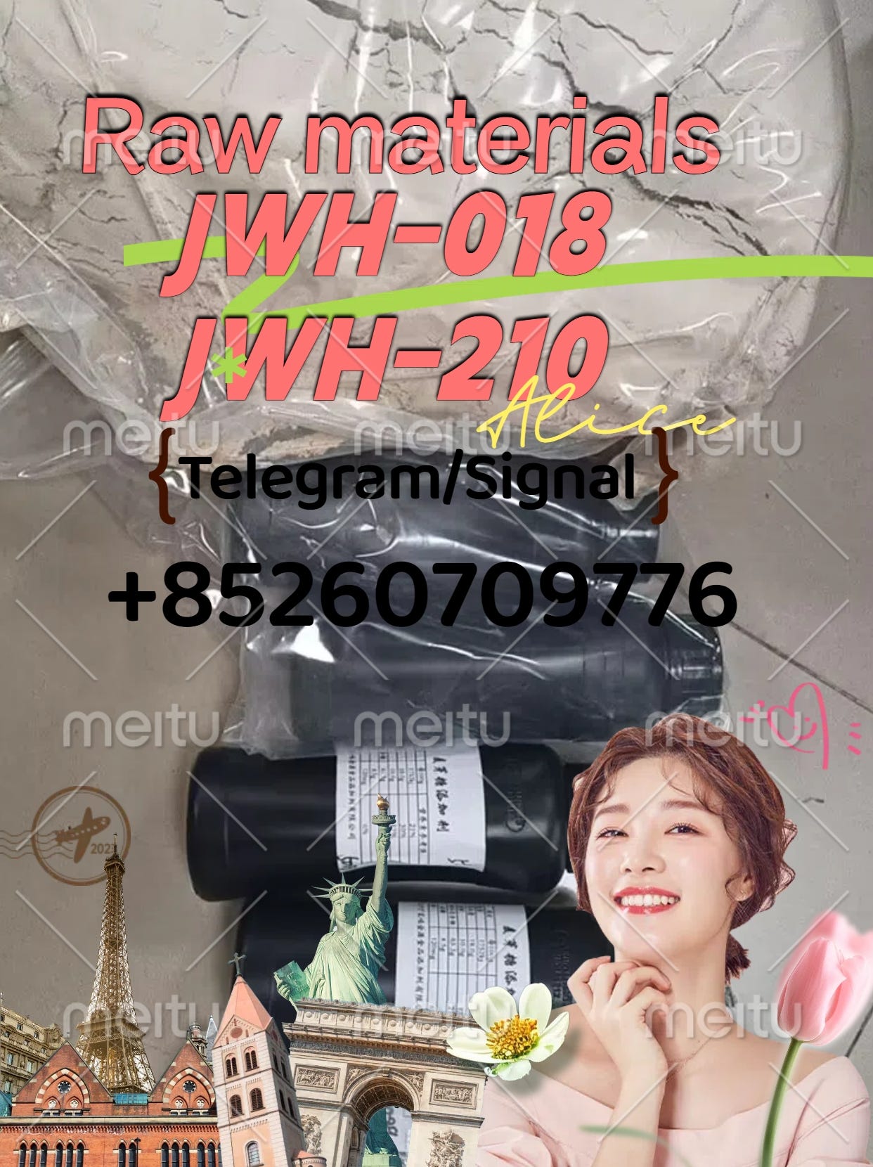 CAS 40054–69–1 Etizolam telegram/Signal/line:+85260709776 telegram ...