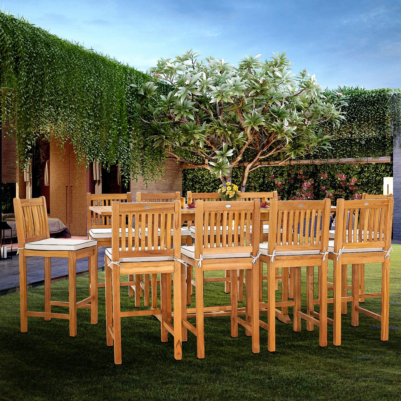 Enhance the elegance of your property with Chic Teak’s Teak Indoor ...