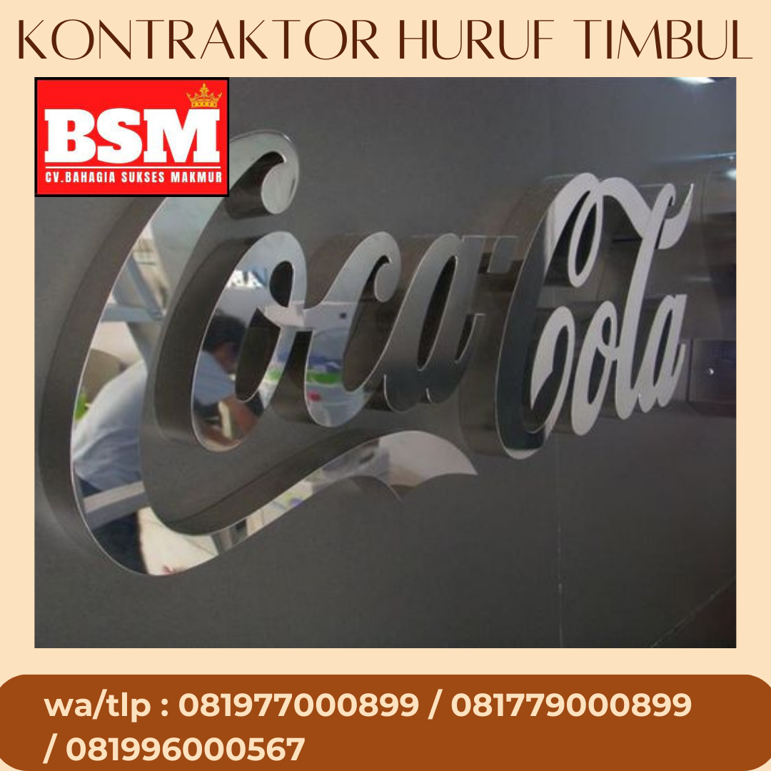 hurufJASA PEMBUATAN HURUF TIMBUL, NEON BOX , PYLONSIGN ...