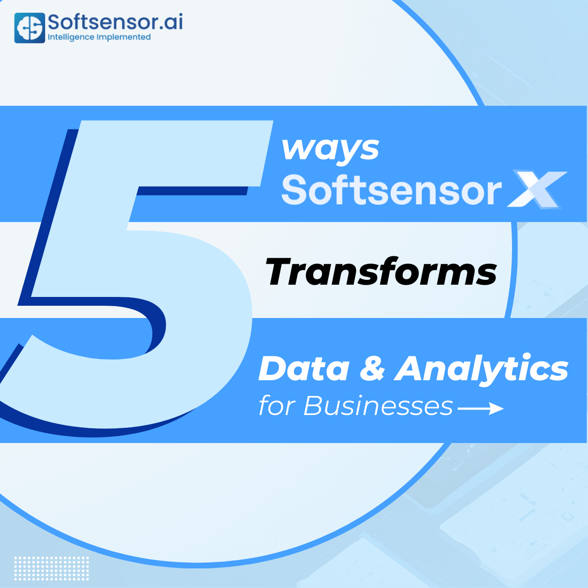 “transforming The World With Data And Ai Real World Transformation With Data” Softsensor Ai