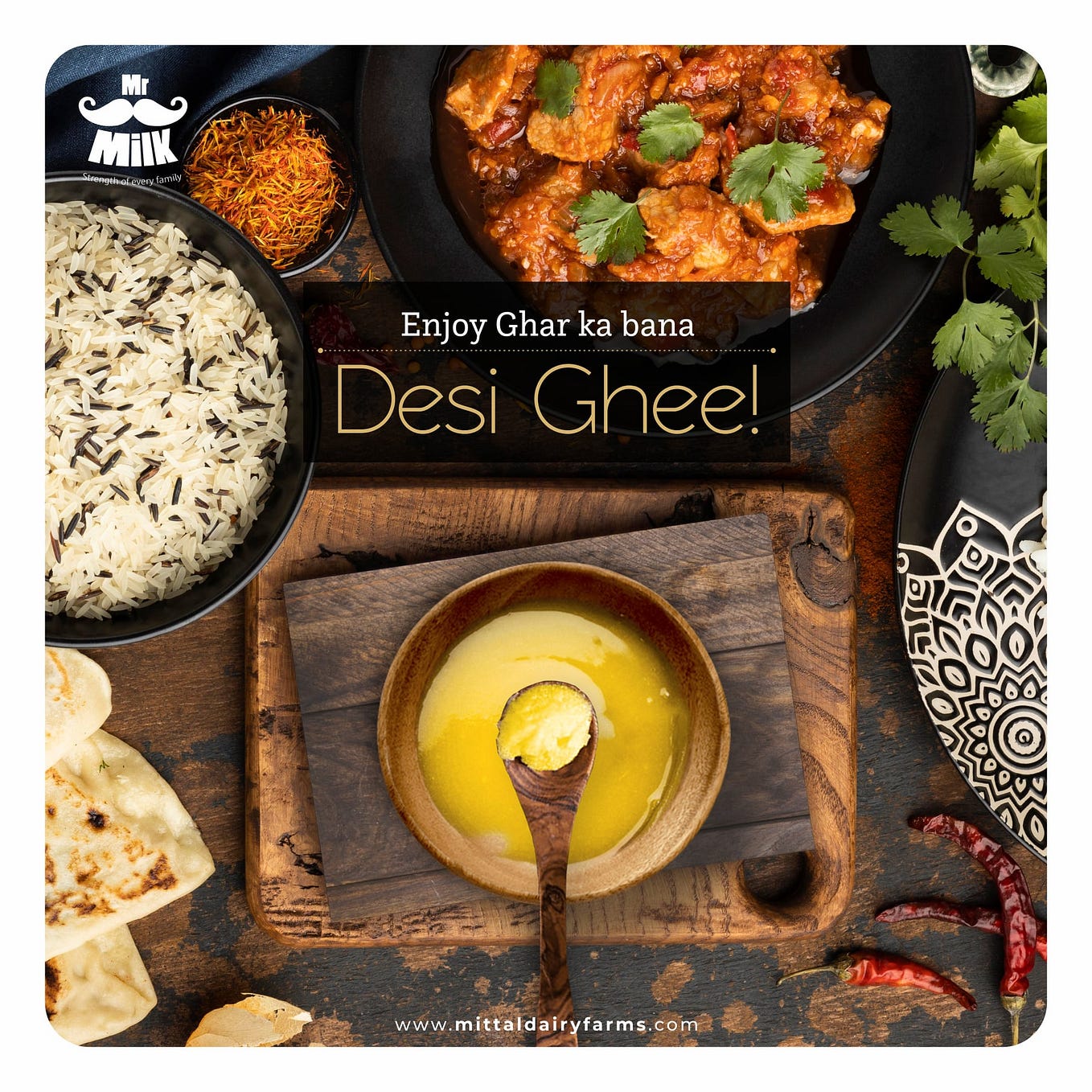 Pure A2 Desi Cow Ghee | Traditional Bilona Method | Mr. Milk - Mr. Milk ...