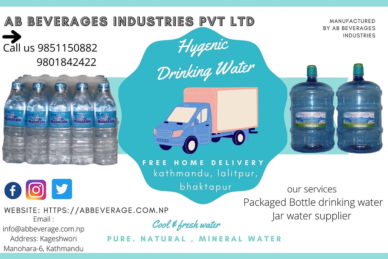 Best Water Company in Nepal. We are a leading water supplier company ...