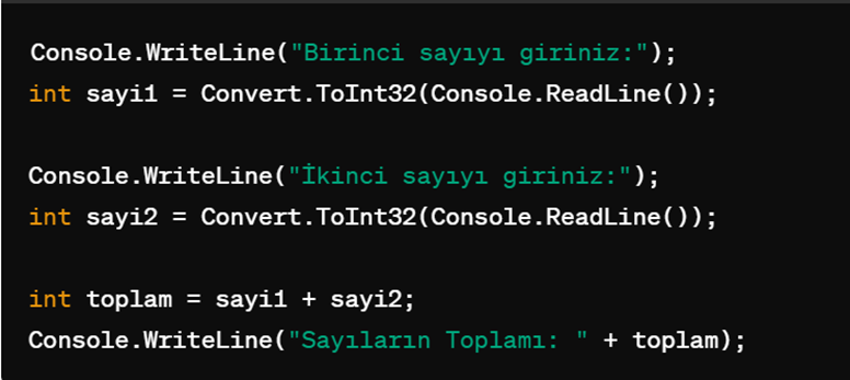 C# Programlama Dili - Muhammed Emir Gözcü - Medium