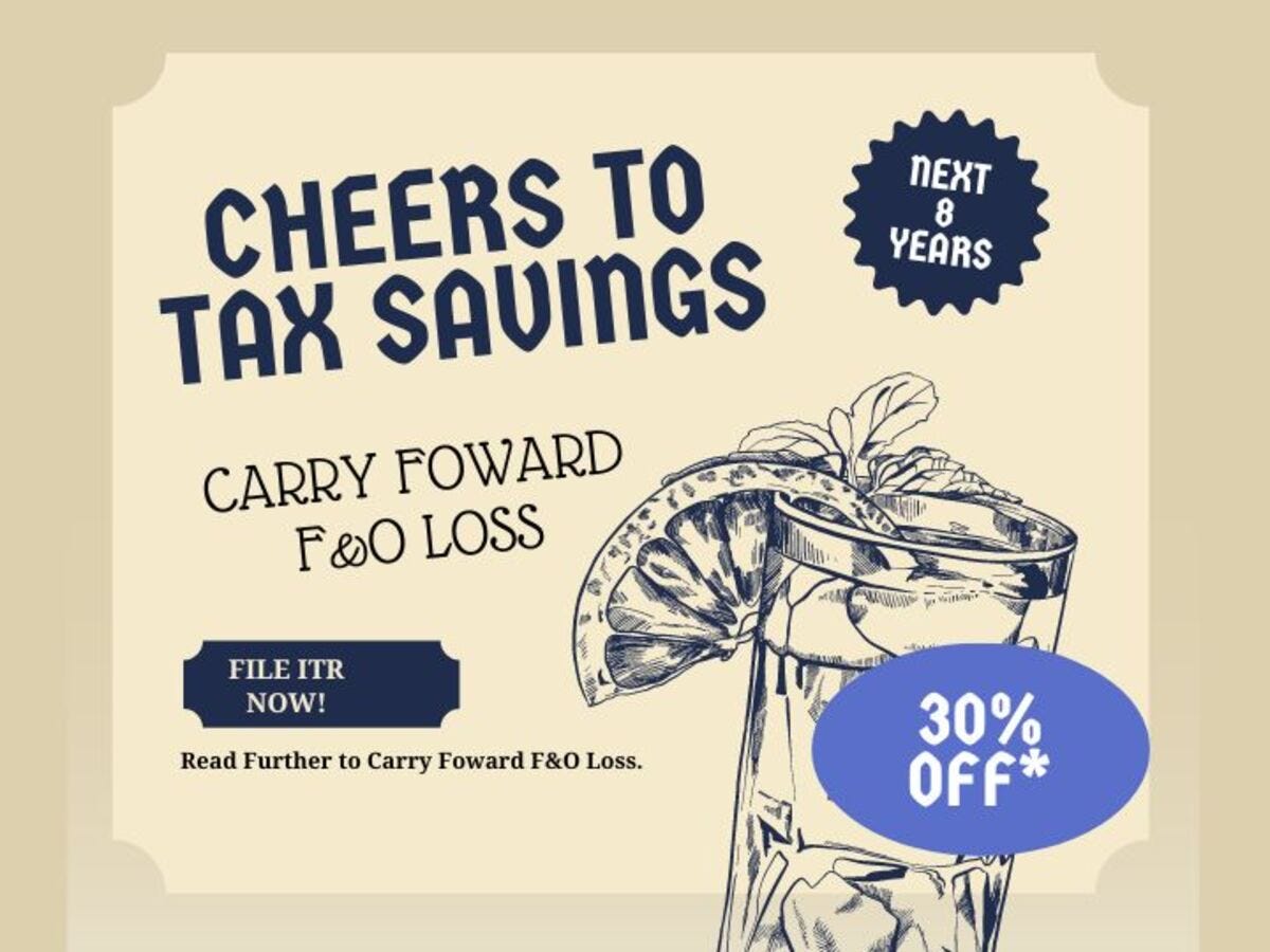 F&O loss set off: How Salaried Employees can Save Tax | by CA Tanuja ...