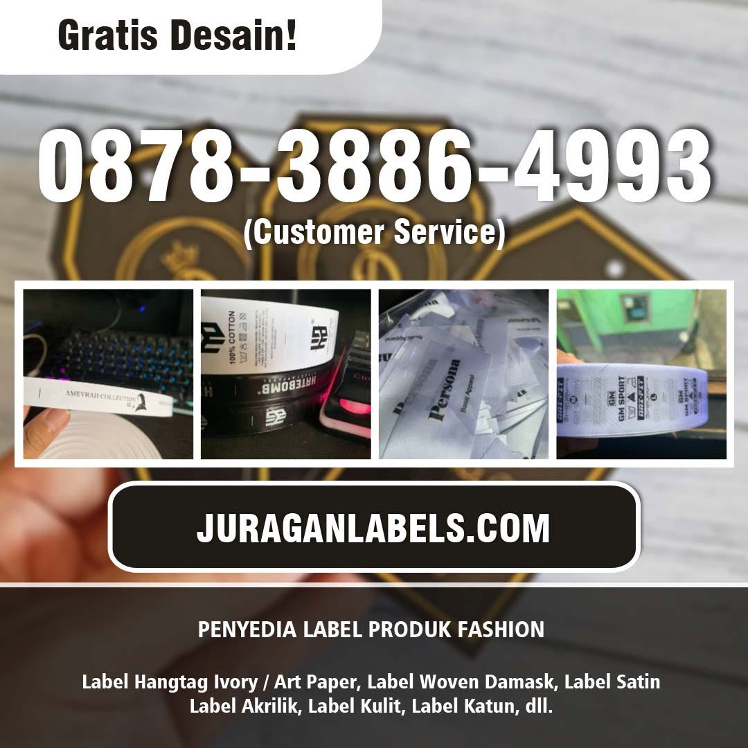 FREE DESAIN 087838864993 Cetak Label Gunung Putri Bogor | by ...