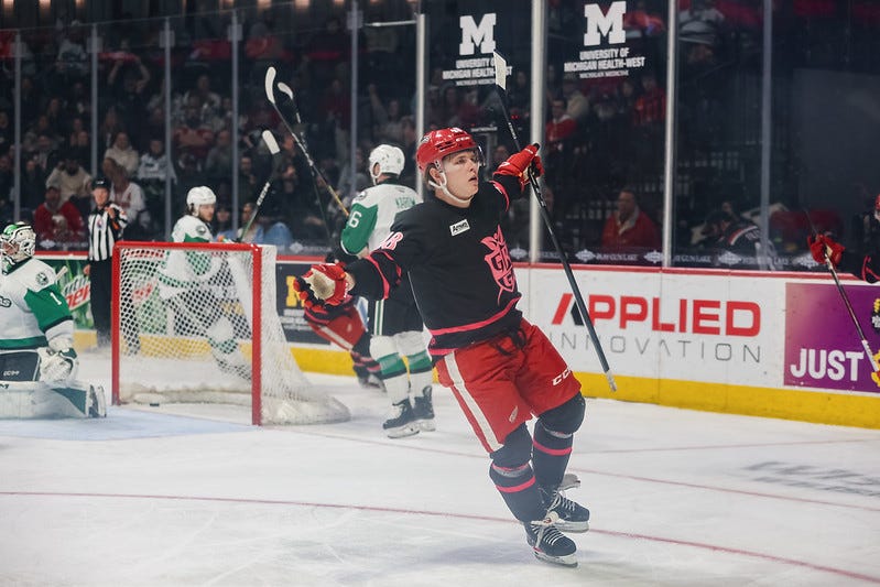 Nate Danielson earning trust of Grand Rapids Griffins coaches early in ...