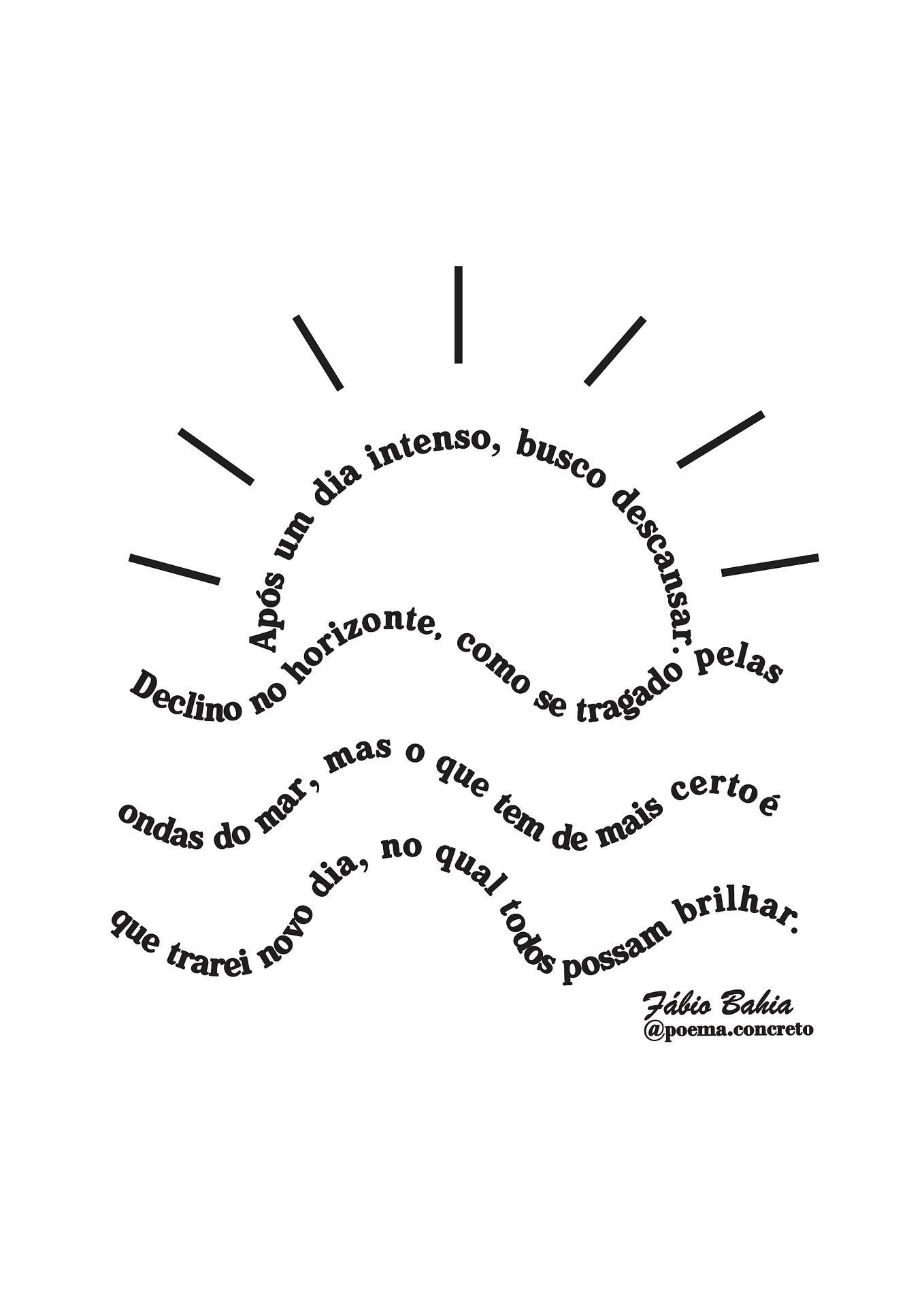 Poemas De F bio Bahia